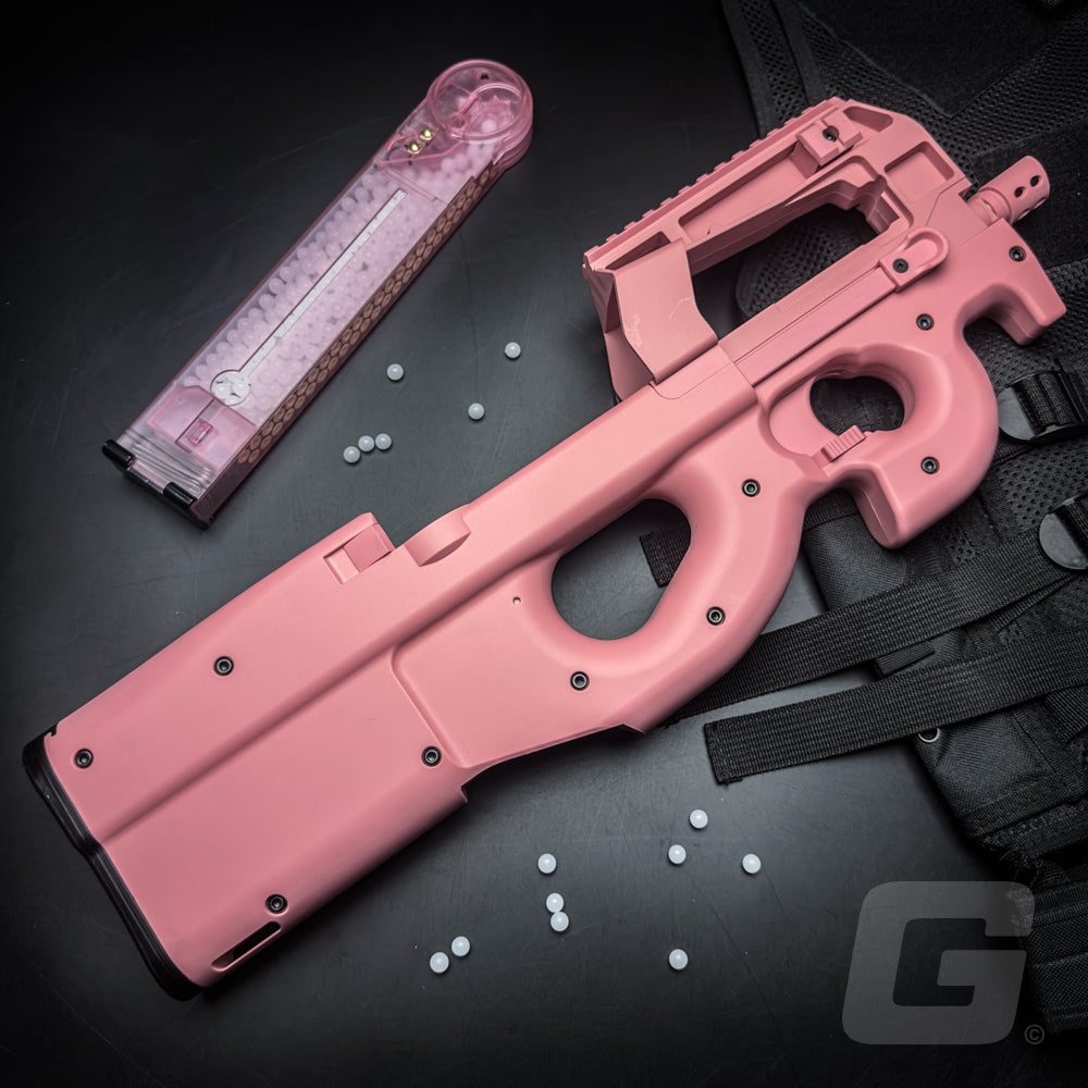P90 Gel Blaster - Rose | GelWeapons.fr